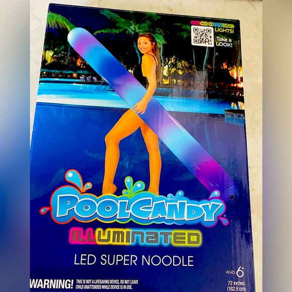 Other | Led Super Noodle Ssimming Pool Noodle | Poshmark